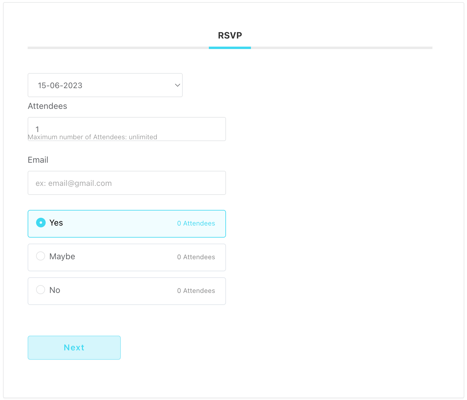 RSVP Events Addon - MEC Knowledgebase